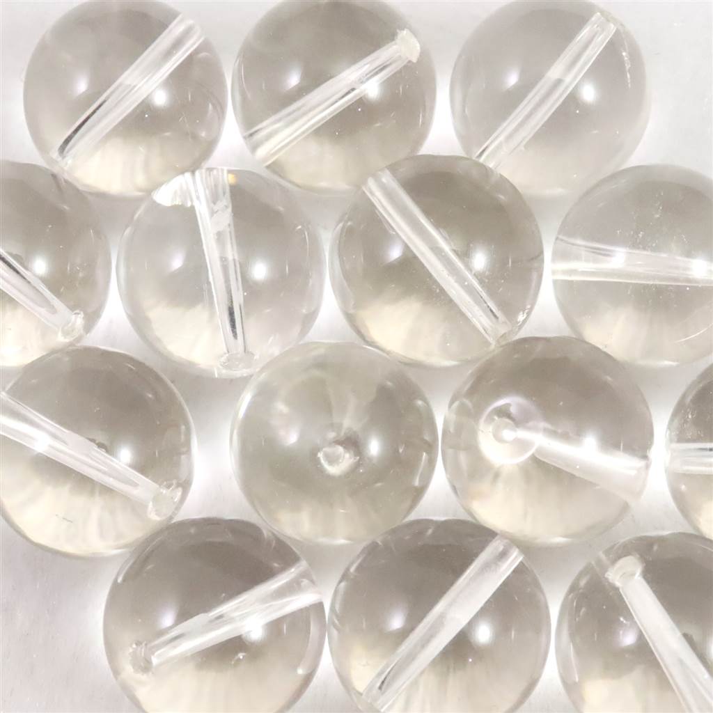 レムリアンシード 水晶 AAA 16mm玉ビーズ 穴あき 粒売り (ID:71800) | 榎本通商